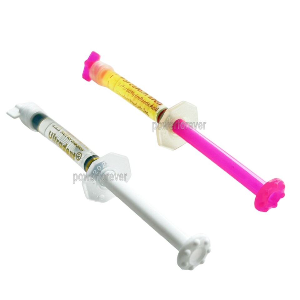Ultradent Porcelain Etch 9% Hydrofluoric Silane Dental Bond Veneer ...