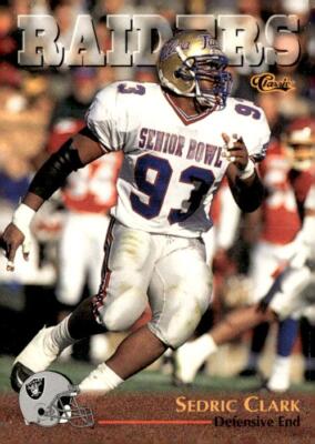 1996 Classic NFL Rookies #56 Sedric Clark | eBay