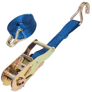 Silverline Heavy Duty 1 Ton Cargo Lash Strap For Retaining Securing ...