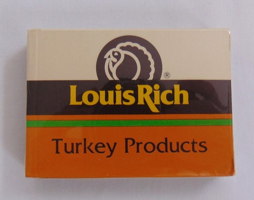 Vintage Louis Rich Turkey Products Playing Cards NIB Sealed | eBay