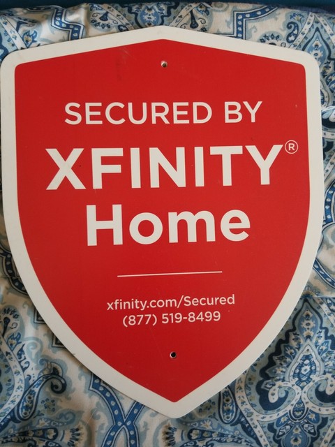Xfinity Home Security Yard Sign Used As-is Extra Yard Stake Home Alarm ...
