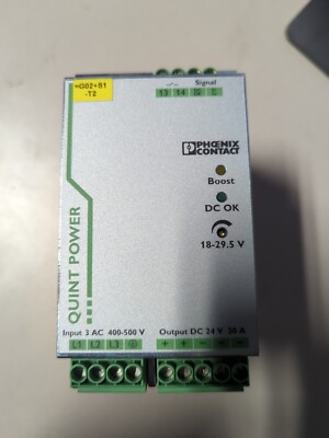Phoenix Contact 2866792 QUINT-PS/3AC/24DC/20 Power Supply | eBay