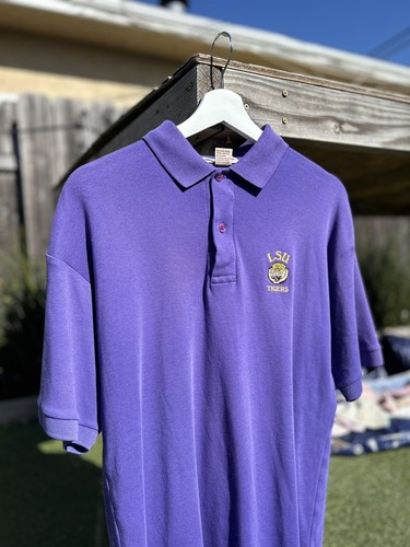 VTG 2000s LSU Louisiana State University Tigers Polo Shirt | eBay