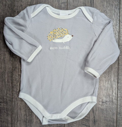 Baby Boy Clothes Gymboree Outlet 3-6 Month Gray Super Cuddly Hedgehog ...