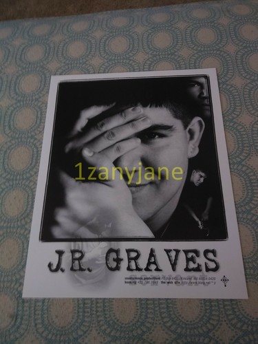 RC1190 Band 8x10 Press Photo PROMO MEDIA, J.R. GRAVES , KIRKLAND, WA | eBay