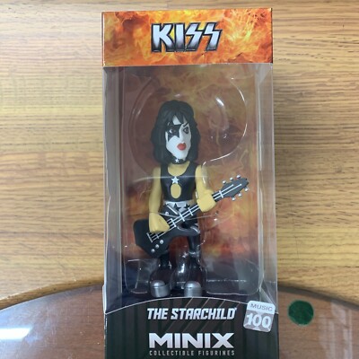 Kiss The Starchild MINIX Figure 12cm Collectible Figurine Official ...
