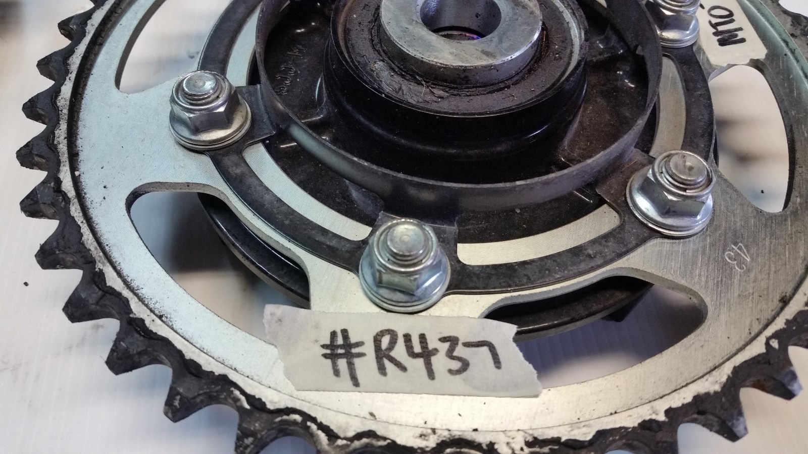 YAMAHA MT 07 REAR HUB AND SPROCKET ‘FREE POST’ # R437-M18* | eBay Australia