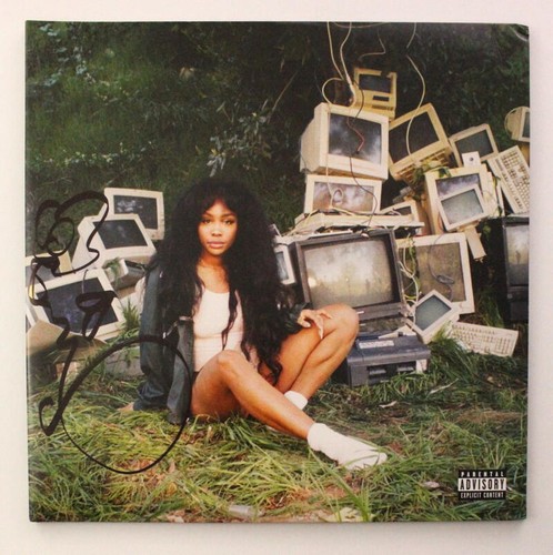 SZA Solana Rowe Signed Autograph Album Vinyl Record - Ctrl Very Rare ...