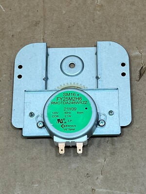 FY25M2H6 OEM SHARP CONVACTION DRAWER MICROWAVE TURNTABLE TRAY & GEAR ...