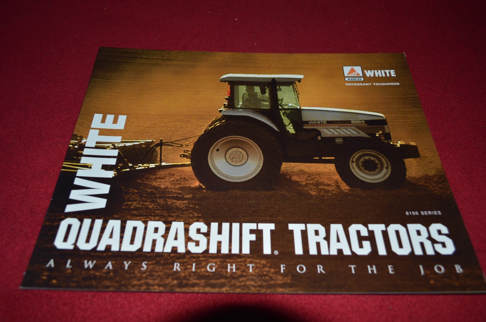 White 6124 6144 Tractor Dealer's Brochure DCPA | eBay