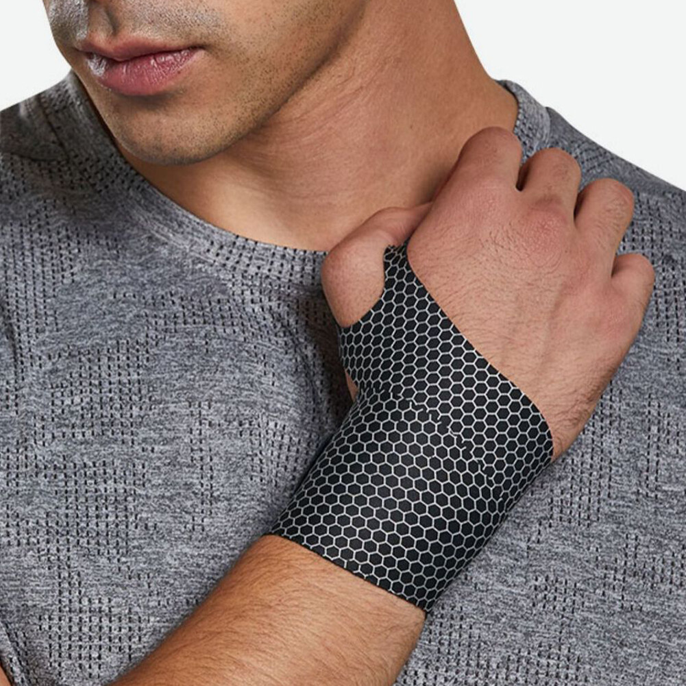 2Pcs Women Bodybuilding Ultra Thin Daily Wrist Strap Injury Recovery ...