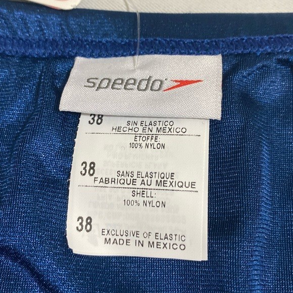 SPEEDO Men's VINTAGE Light-weight Racing Briefs Swimwear Bottom NAVY ...