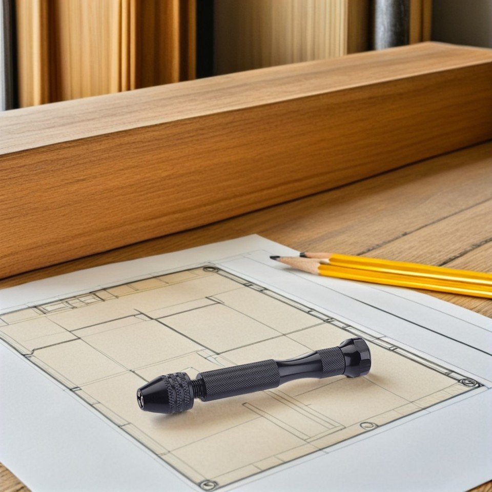 Handheld Drill Manual Punching Tool Rotary Accessory Kit Pin Vise ...