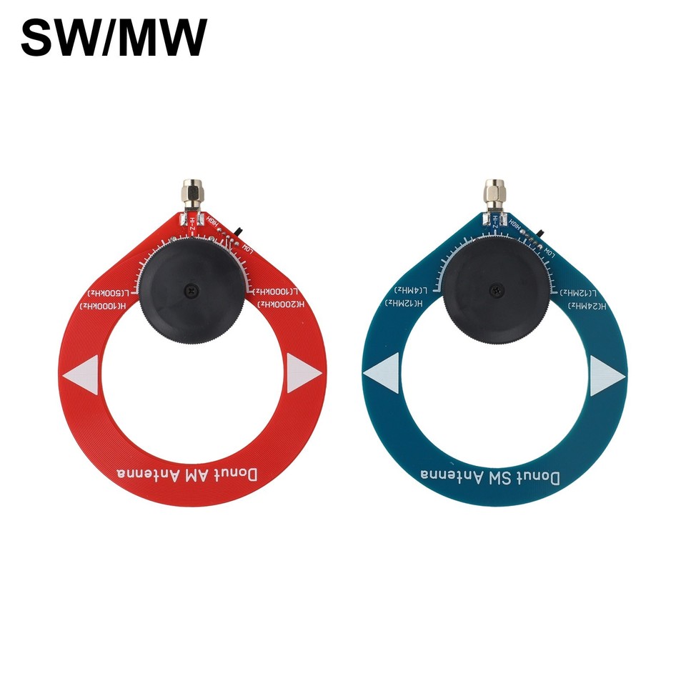 Newest SW/MW Antenna Loop Antenna Donut Antenna High-Impedance Narrow ...