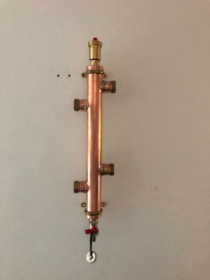 Copper Low Loss Header 30Kw / 50Kw | eBay