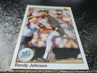RANDY JOHNSON (seattle mariners ) 1990 upper deck CARD #563 nr/mint | eBay