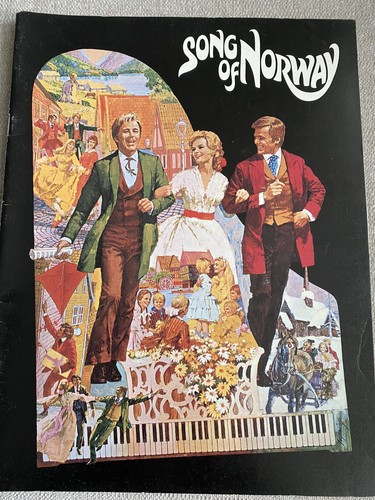 Song of Norway Cinema Souvenir Film Programme 1970 Toralv Maurstad ...
