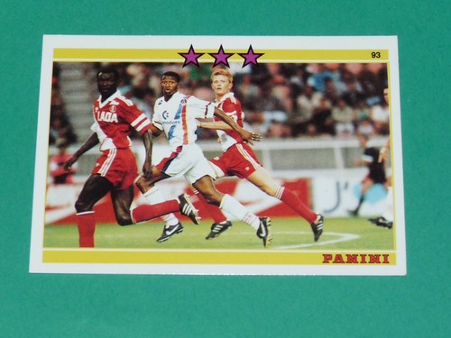 #325 ACTION MENDY PETIT MONACO SIMBA PARIS PSG PANINI FOOTBALL CARD 93 ...