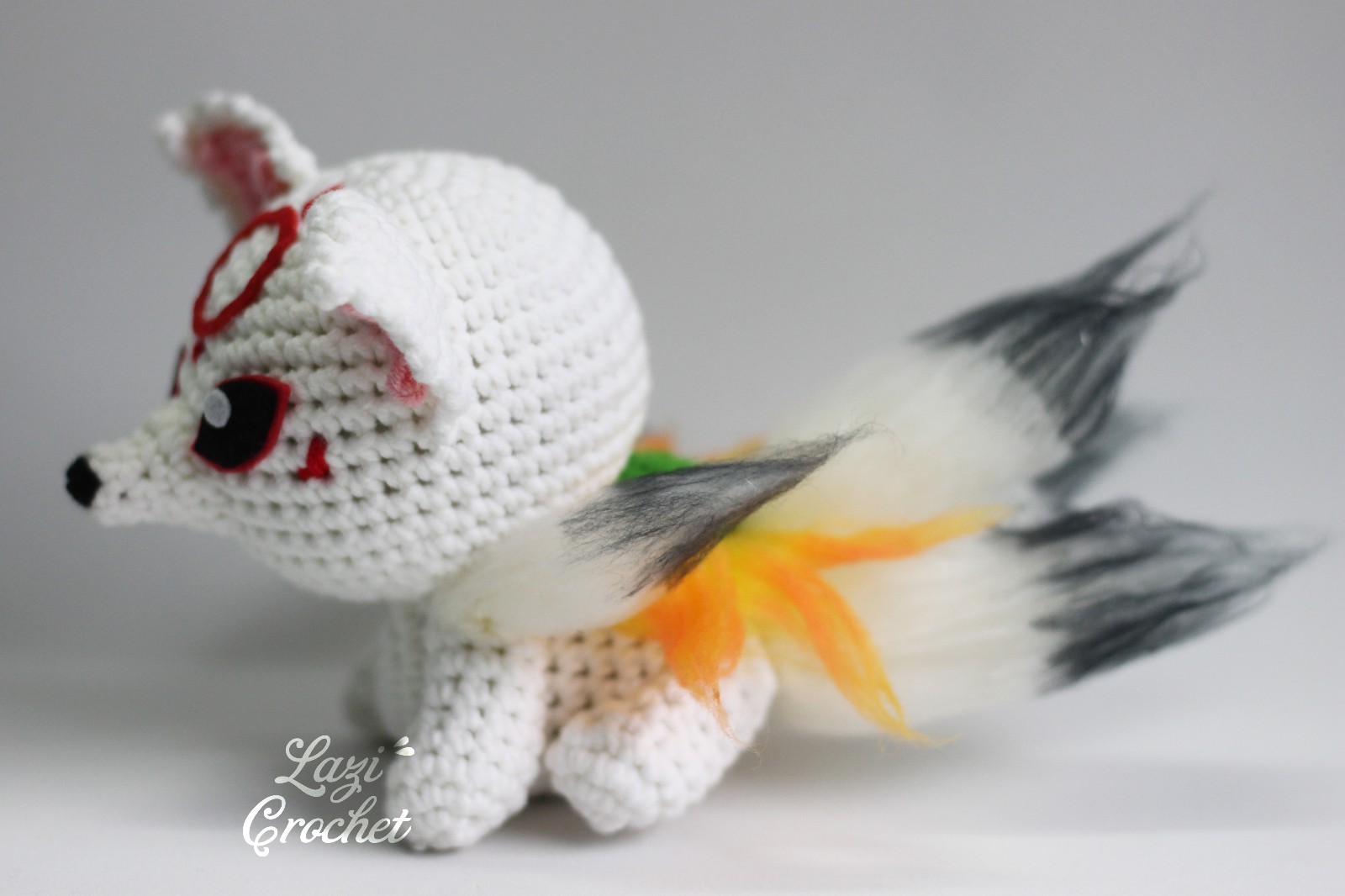 Okami Amaterasu Okami Den Chibi Terasu Chibi Plushie Amigurumi Stuffed ...