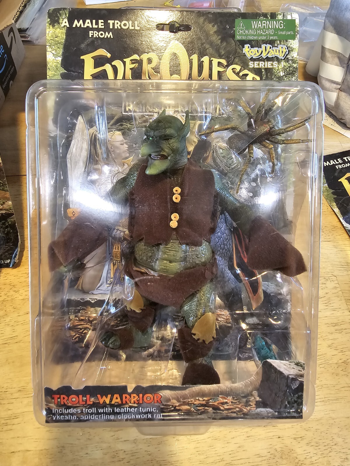 EverQuest The Ruins of Kunark Series 1 Troll Figure Warrior Toy Vault ...