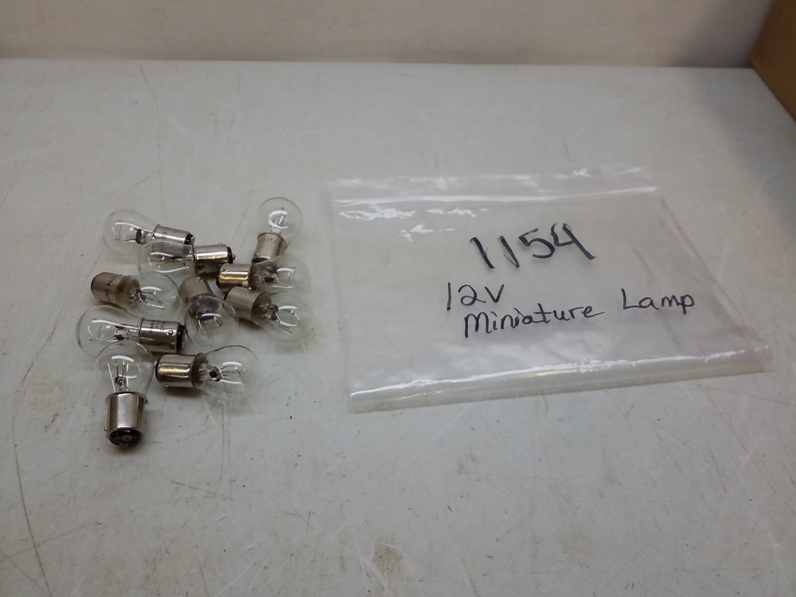 1154 Miniature Lamp 12v Bulb Free Shipping Free Returns Pack Of 10 | eBay