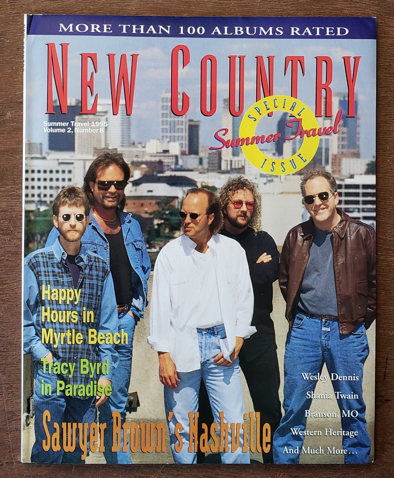New Country Magazine Summer Travel Special 1995 Sawyer Brown | eBay
