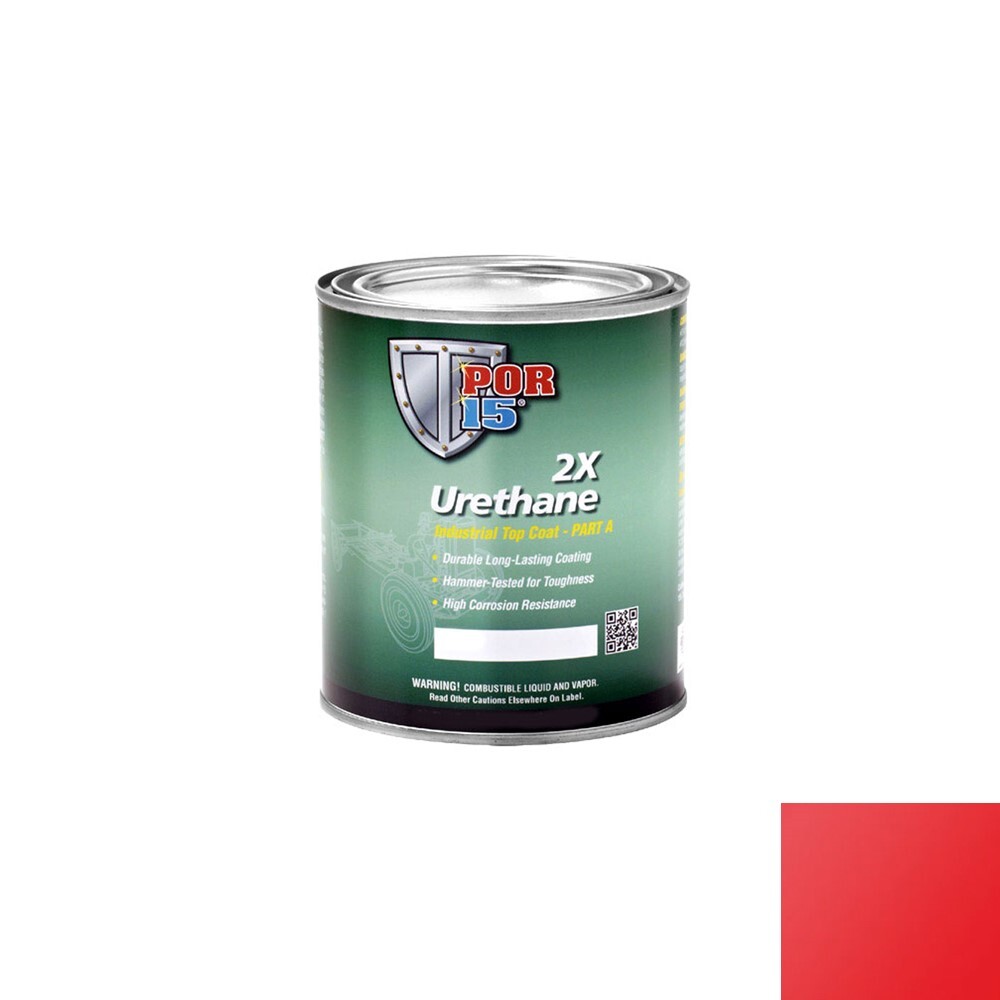 POR-15 - 2x Urethane Hardnose Paint With Hardener Activator - Saftey ...