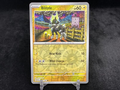 POKEMON TCG: SV04 - PARADOX RIFT BLITZLE 062/182 REVERSE HOLO COMMON | eBay