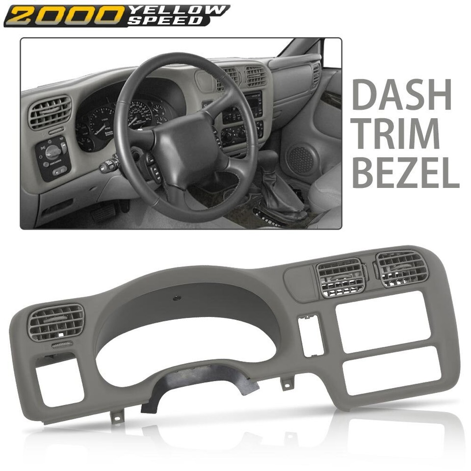 Dash Fit For 98-04 Blazer S10 Jimmy Sonoma Cluster Radio Bezel ...
