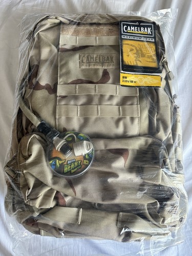 New CamelBak BFM 100oz 3.0L Hydration Pack Desert Camouflage (DCU ...
