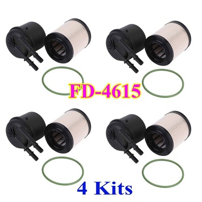 PACK OF 4 FD4615 For Ford Diesel Fuel Filter US STOCK | eBay