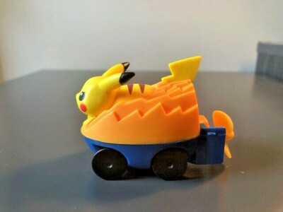 Pokemon Pikachu Pull Back Toy Car Boat 2011 7-Eleven Promo SEALED Japan ...