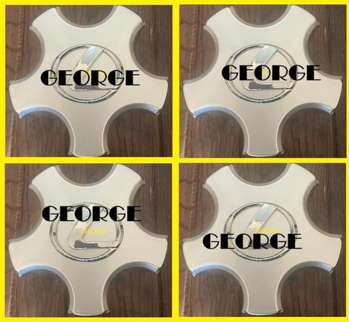 1 OR 4pcs. Wheel Center Caps For 2001 2002 2003 LS 430 Silver Lexus ...