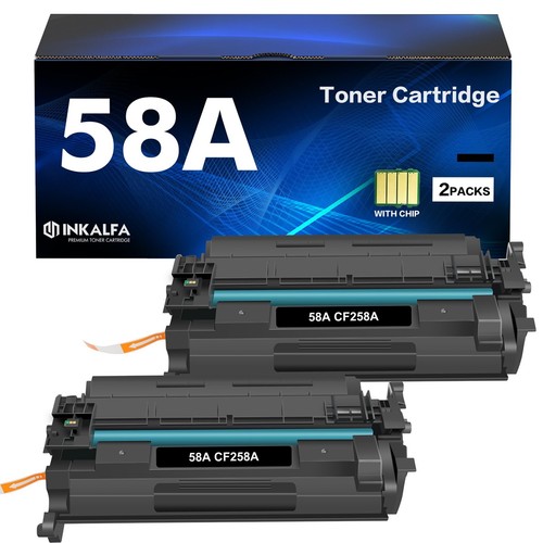 CF258A 58A Toner Cartridge Black 58X CF258X Compatible Replacement for ...