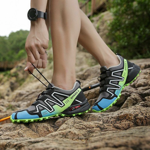 Men's Trail Running Shoes Outdoor Trekking Climbing Non-Slip Hiking ...