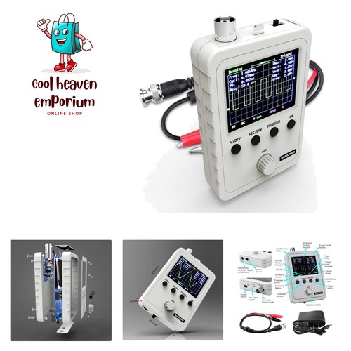 Handheld Digital Oscilloscope Kit - 2.4"TFT Mini Portable Oscilloscope ...