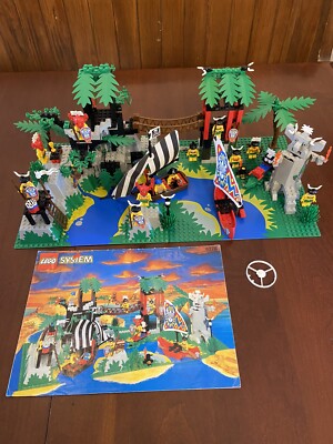 LEGO Pirates Enchanted Island (6278) 100% Complete W Instructions + 5 ...