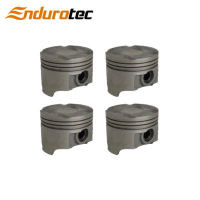 Piston Set +040" FOR Suzuki Swift SA413 SF413 GTi G13B DOHC 16V 1986 ...