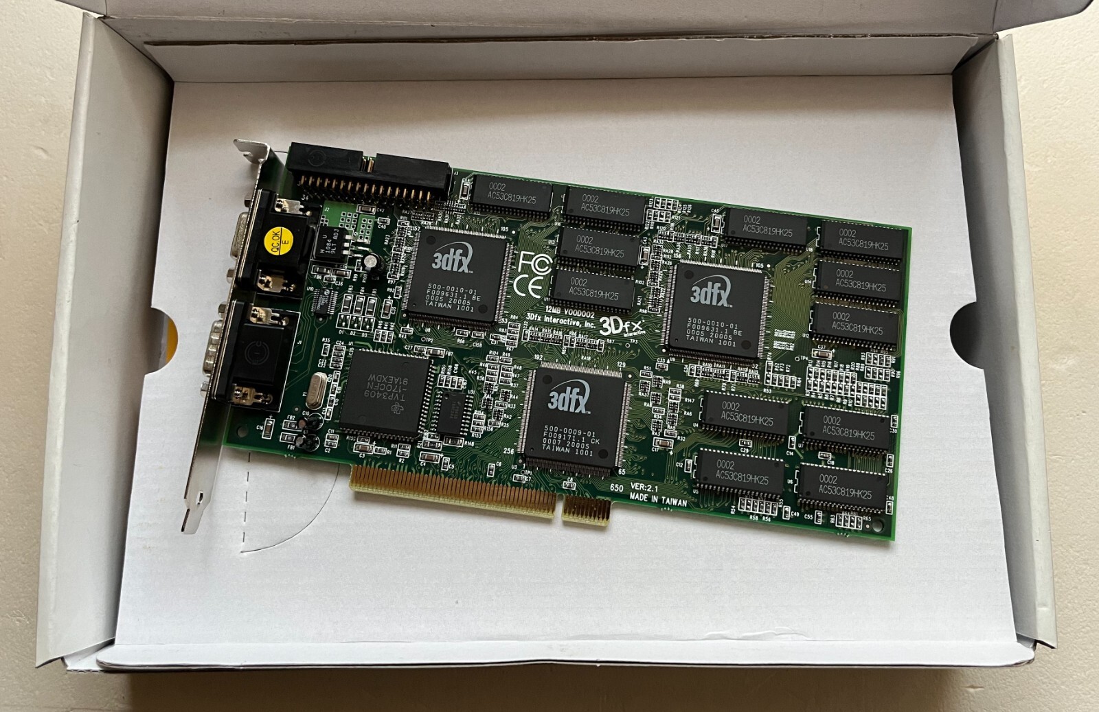 3dfx Voodoo 2 PCI 12MB PowerColor EvilKing in BOX with New Logo | eBay