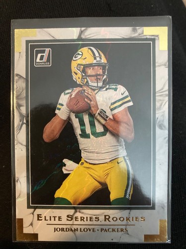 2020 Panini Donruss Elite Series Rookies Jordan Love Rookie RC #ESR-JL ...