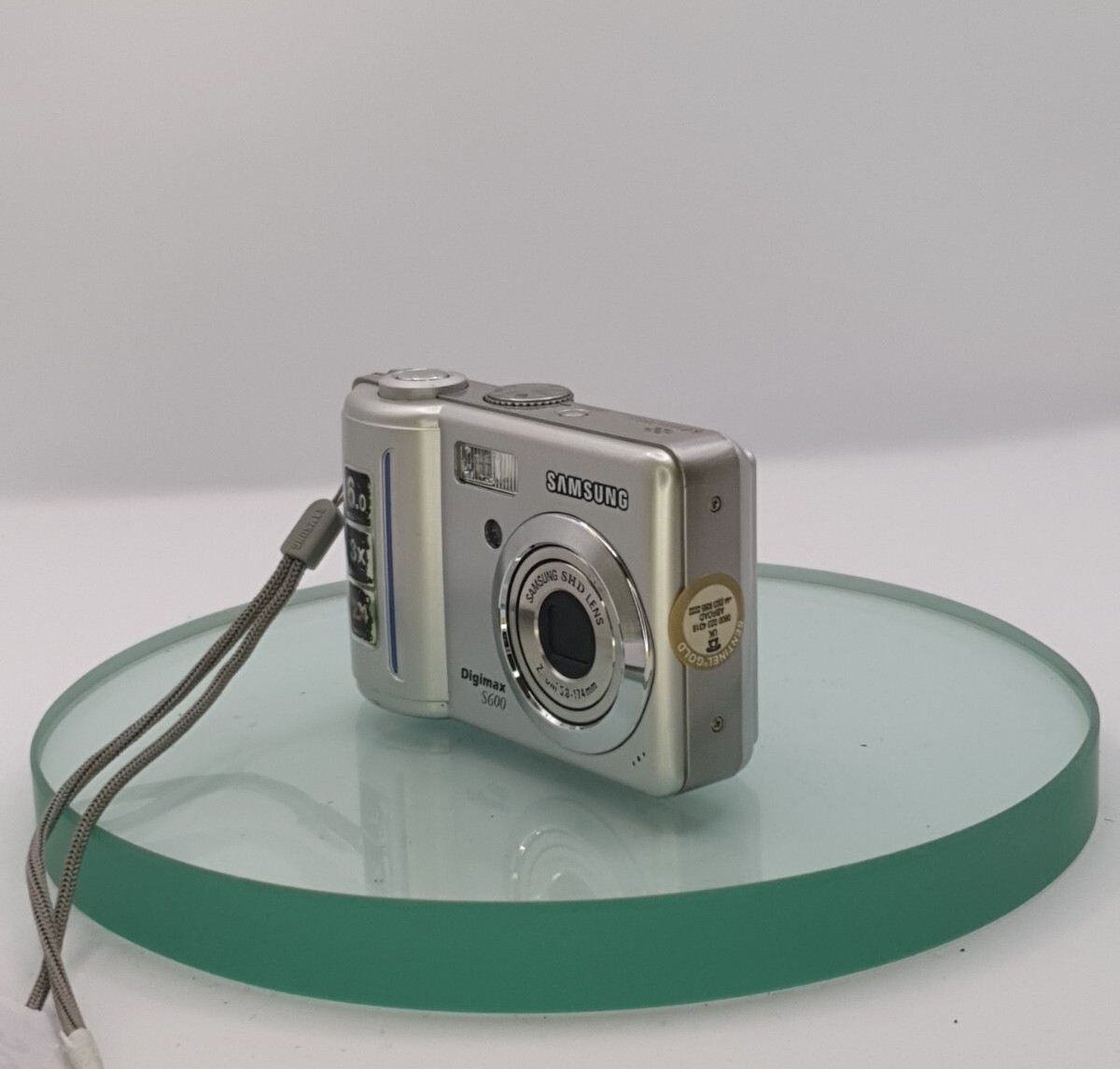 Samsung Digimax S600 6.0MP Digital Camera - Silver for sale online | eBay