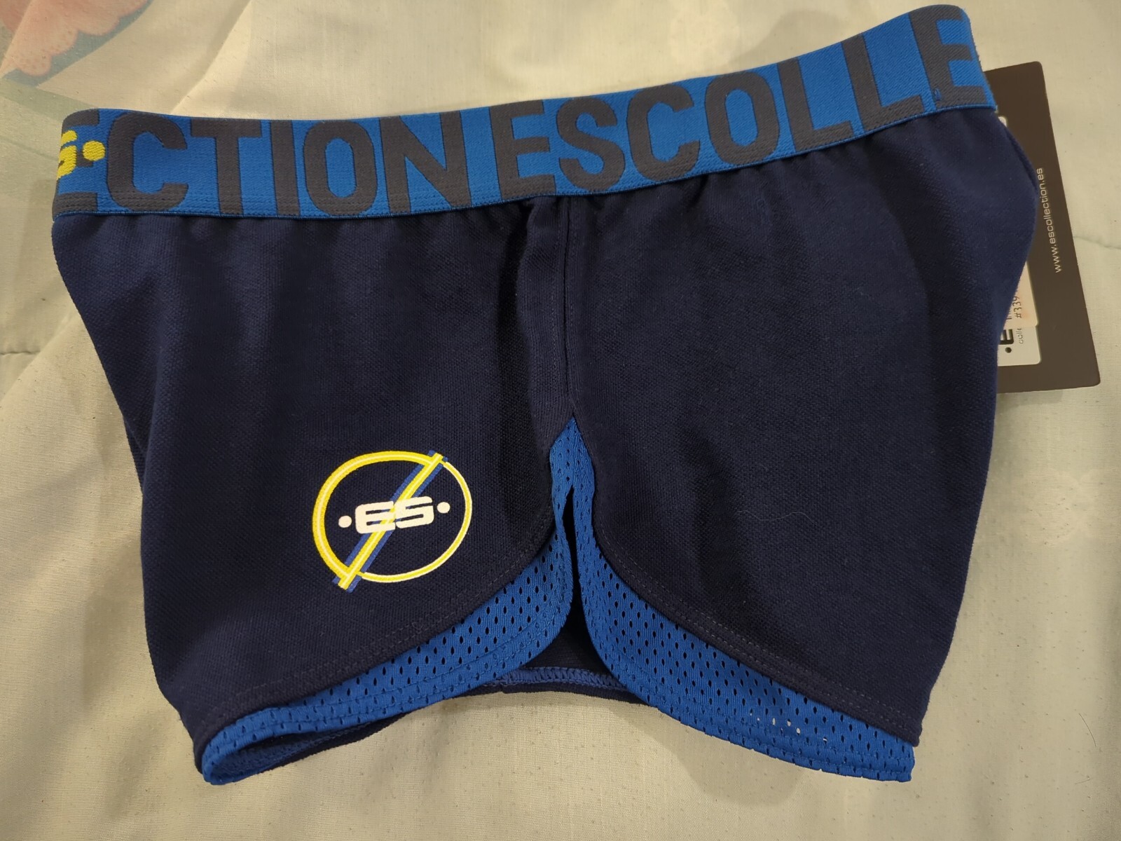 ES Collection Men's Sexy Sixty Rocky Shorts W/ Kangaroo Pouch Navy ...