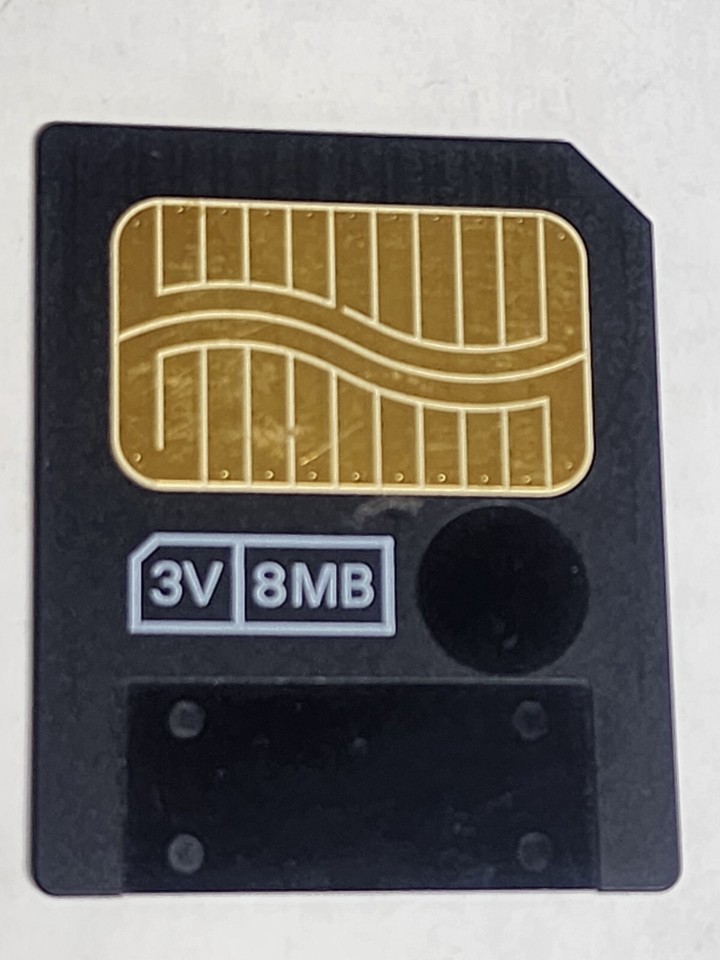 SHARP SMART MEDIA 8MB FLASH MEMORY CARD TESTED WORKS JAPAN K2.1 | eBay