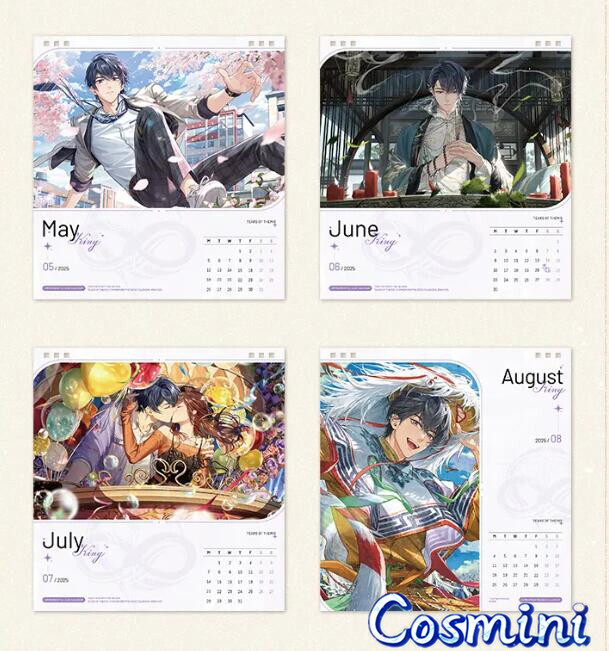 Official Tears of Themis Zuo Ran 2025 Desk Calendar Desk Decor ...