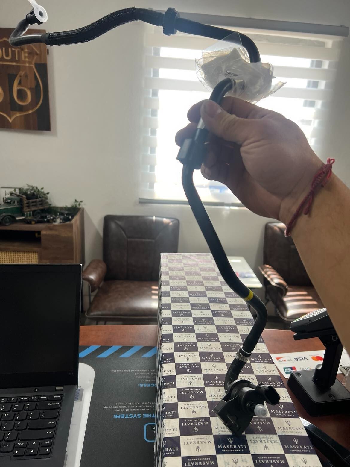 Maserati Ghibli Quattroporte Pipe Between Union and Intake Manifold ...