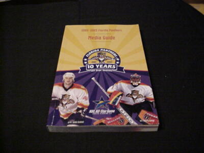 2002-2003 Florida Panthers NHL Hockey Media Guide | eBay