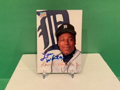 LOU WHITAKER AUTOGRAPHED CARD #76 | eBay