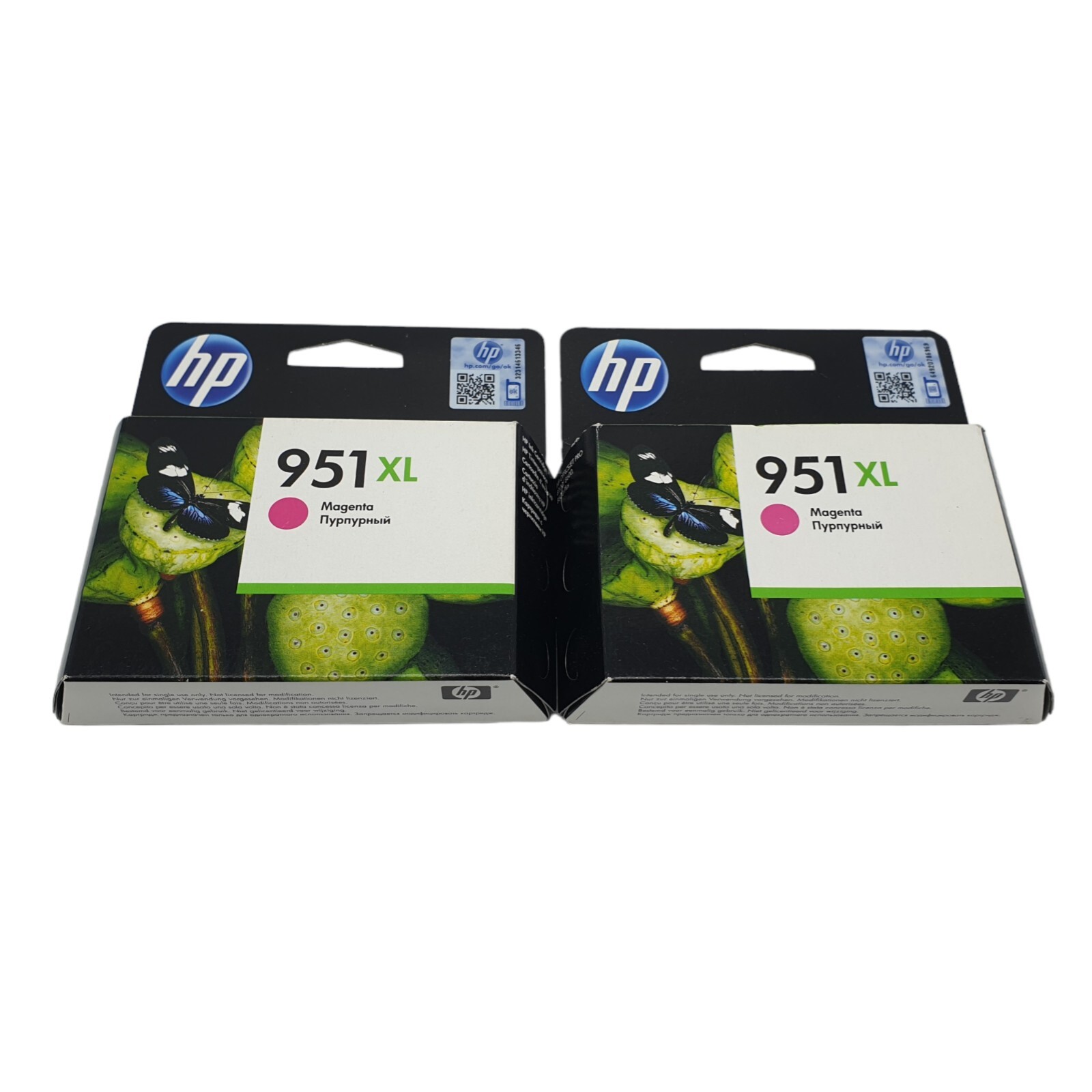HP 951XL Magenta Ink Cartridge Genuine Original CN047AE 2x OfficeJet ...