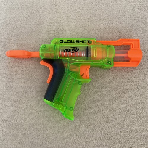 Nerf Glowshot Single Shot Blaster Foam Dart Gun Lights Up Green! 2015 ...