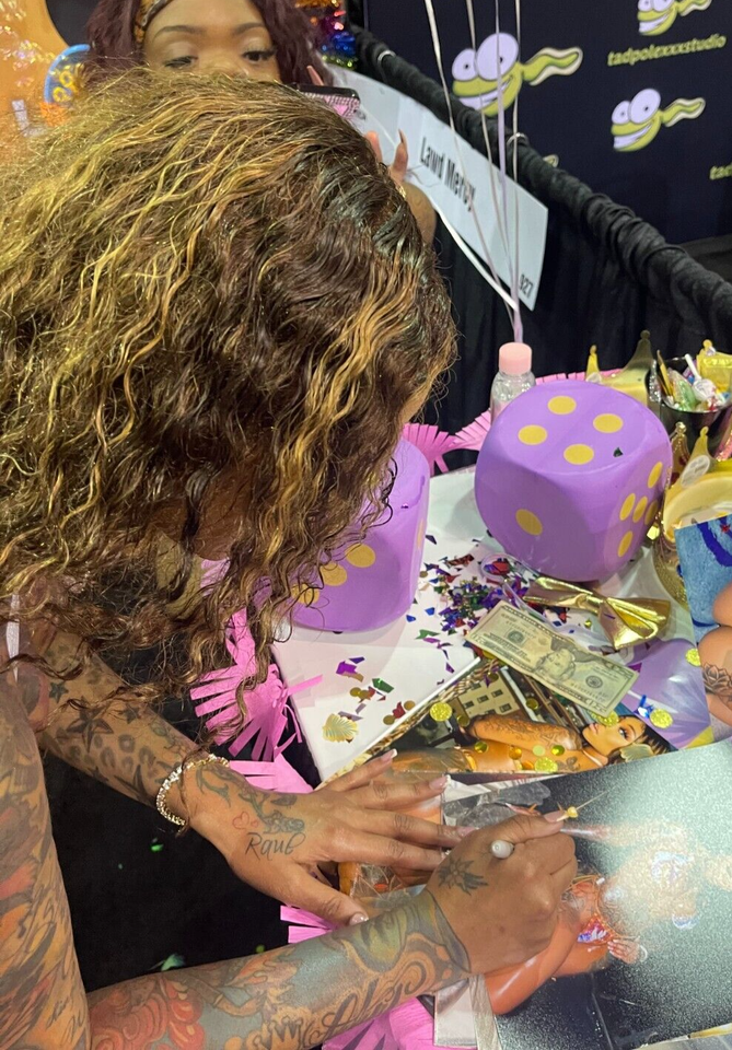 Lawdmercy Super Sexy Hot Adult Model Signed Autograph 8x10 Photo COA ...